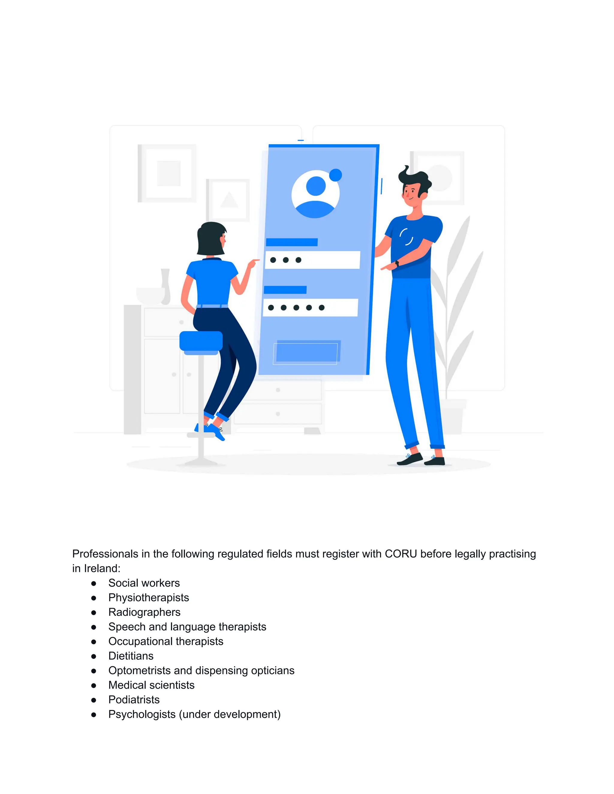 How to Apply for CORU Registration in Ireland | PDF