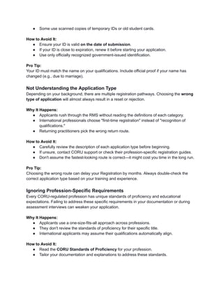 How to Apply for CORU Registration in Ireland | PDF