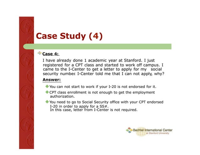 How and When to apply for OPT - F1 Visa Students | PPT