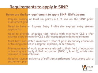 How to Apply in Saskatchewan PNP? | PPTX
