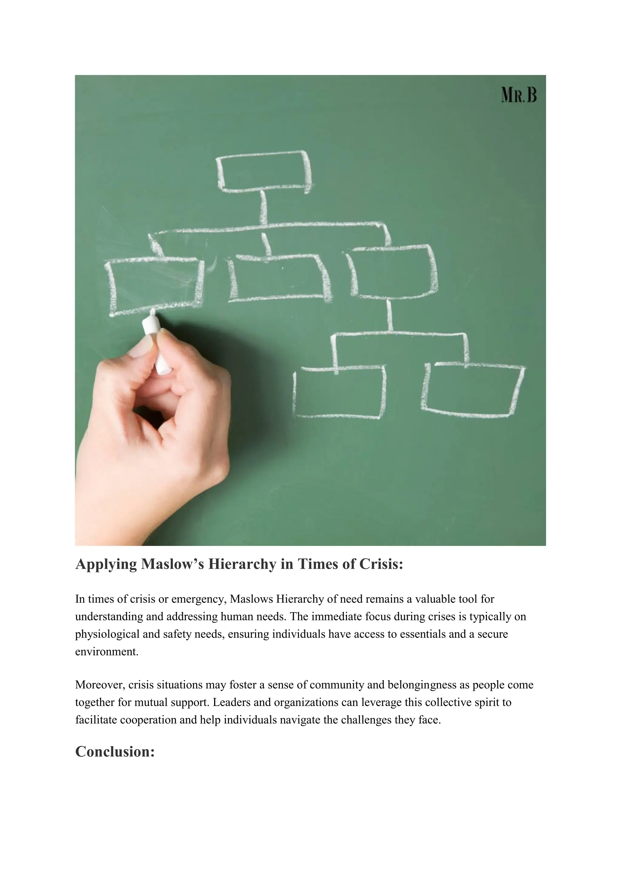 How to Apply Maslows Hierarchy of Need in Our Lives.pdf | Business ...