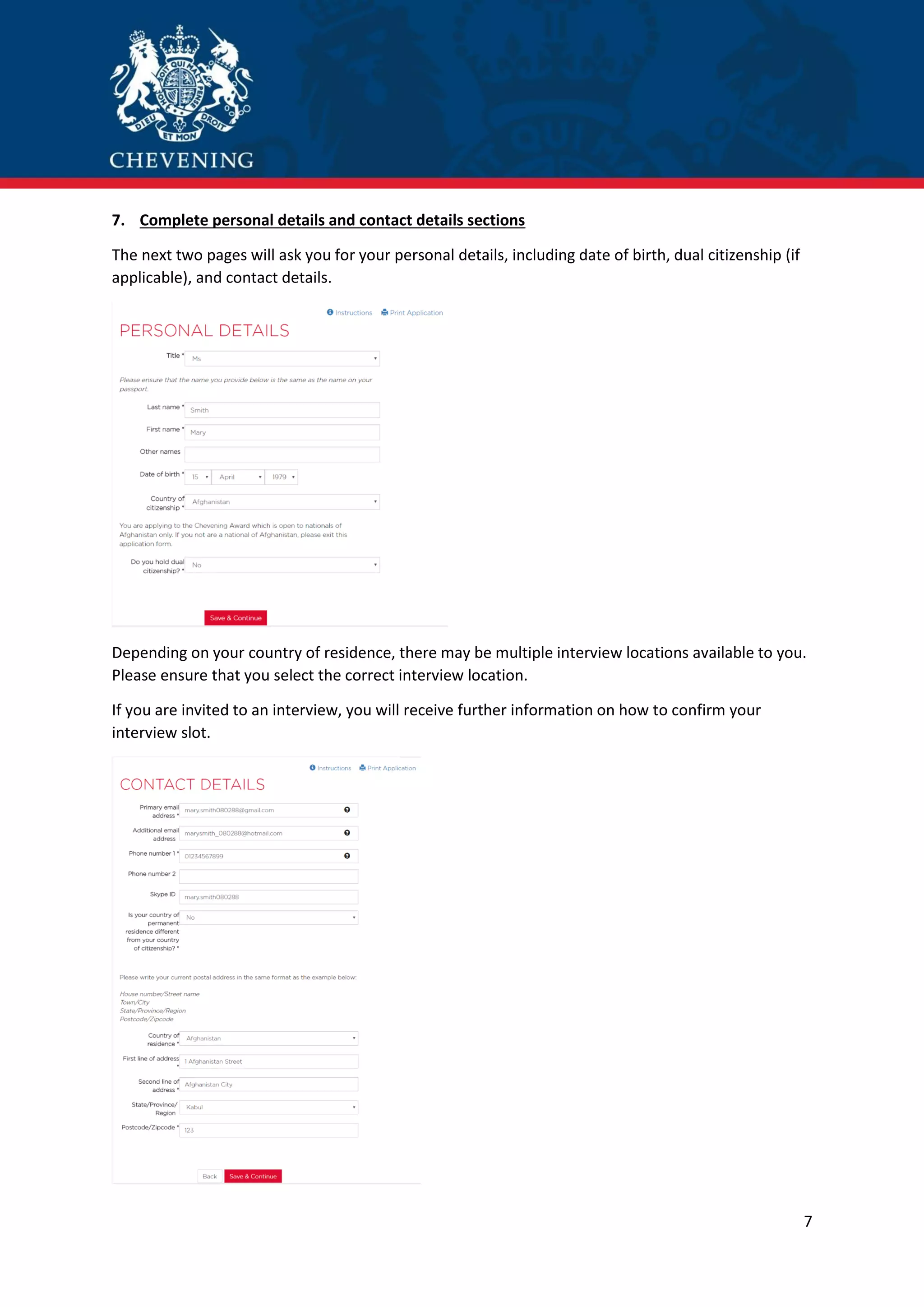 Chevening Scholarship | How to Apply: step by-step guide | PDF