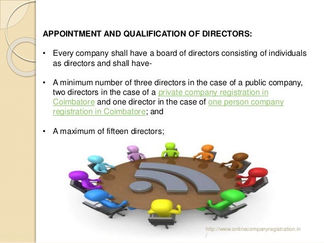 How to appoint the directors