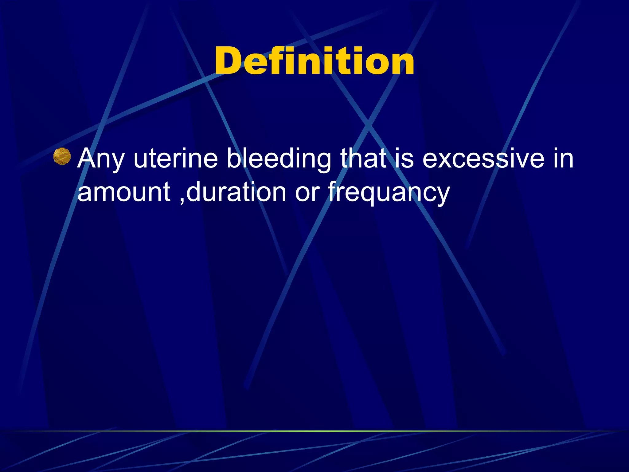 How to apprach case of abnormal vaginal bleeding | PPT