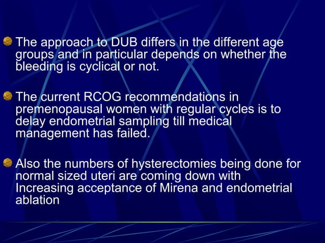 How to apprach case of abnormal vaginal bleeding | PPT | Pregnancy | Reproductive Health