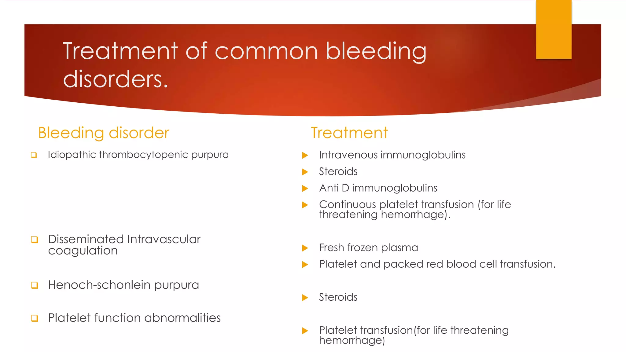 How to approach a child with bleeding disorder | PPTX
