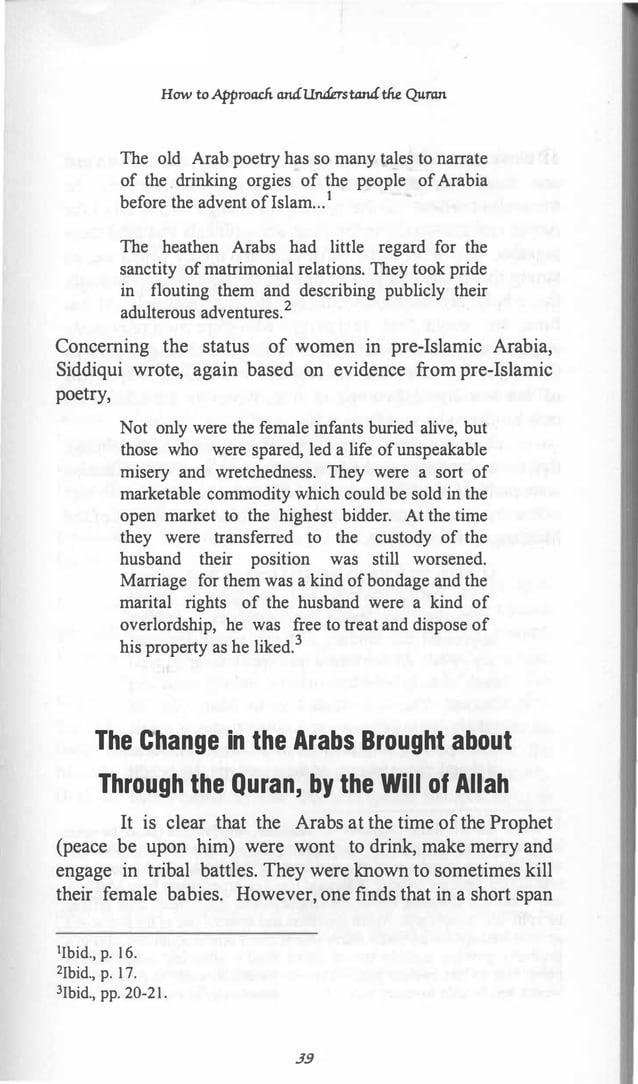 How to approach and understand the quran | PDF