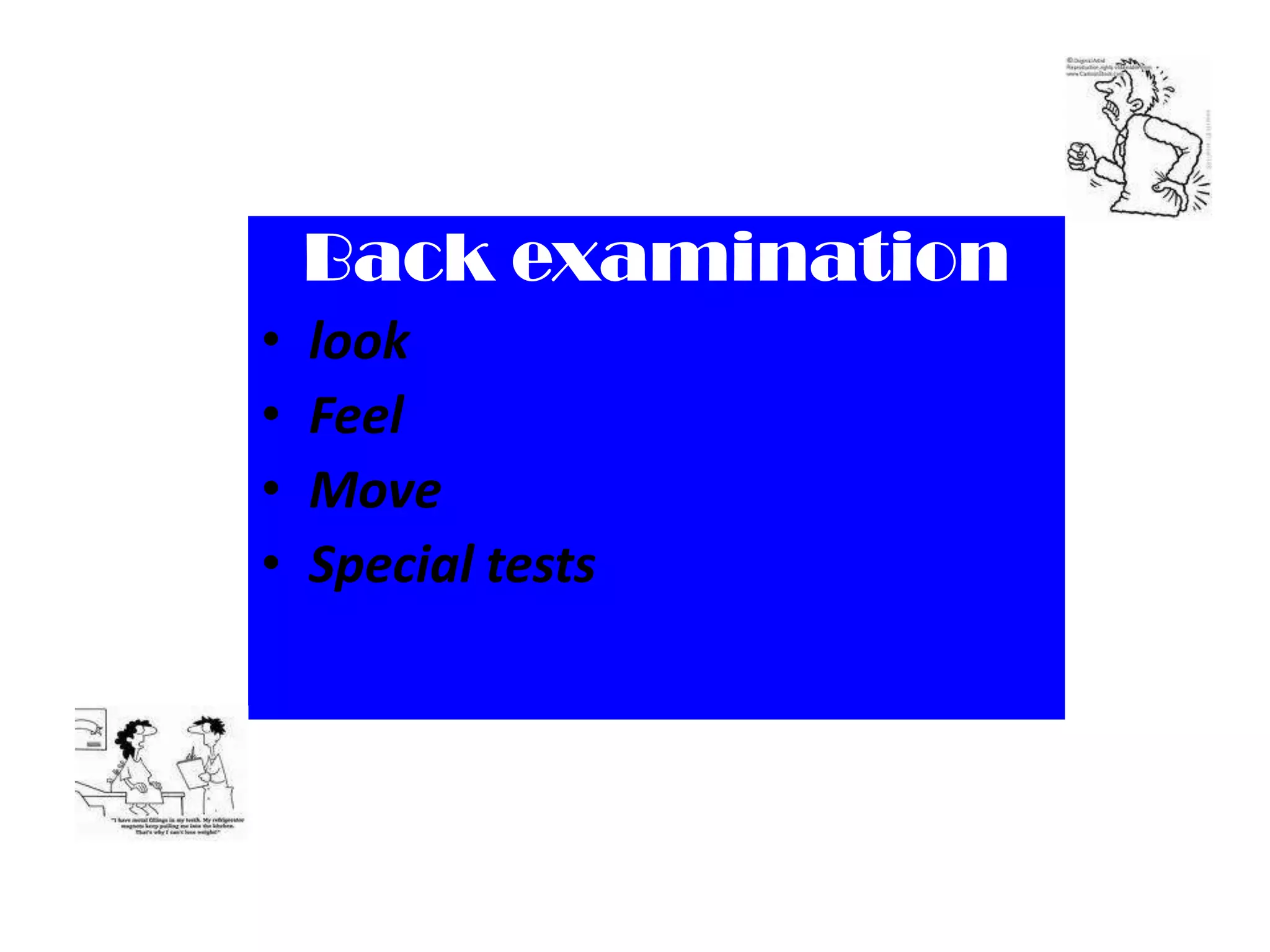 approach a patient with low back pain | PPTX