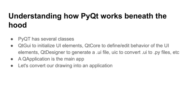 How to approach building GUIs using PyQT | PDF | Computer Software and Applications | Computing
