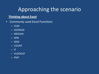 How to approach creating formulas in excel and my it lab | PDF