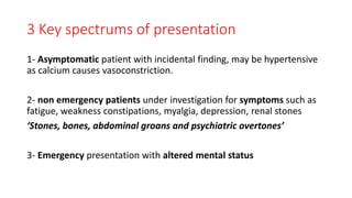 How to approach hypercalcaemia? | PPT