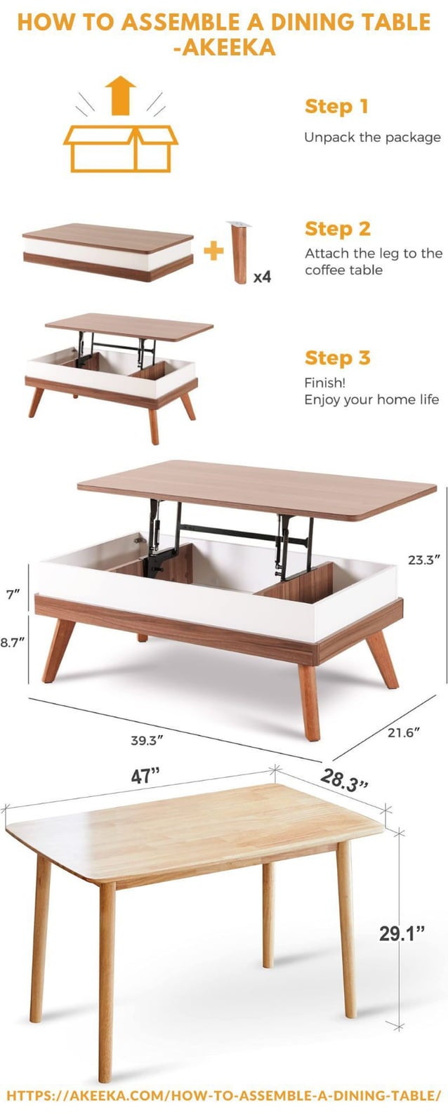 How To Assemble A Dining Table | PDF