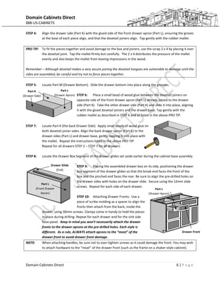 How to Assemble a Sink Base Vanity | PDF