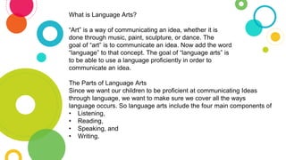 How to assess language arts | PPTX