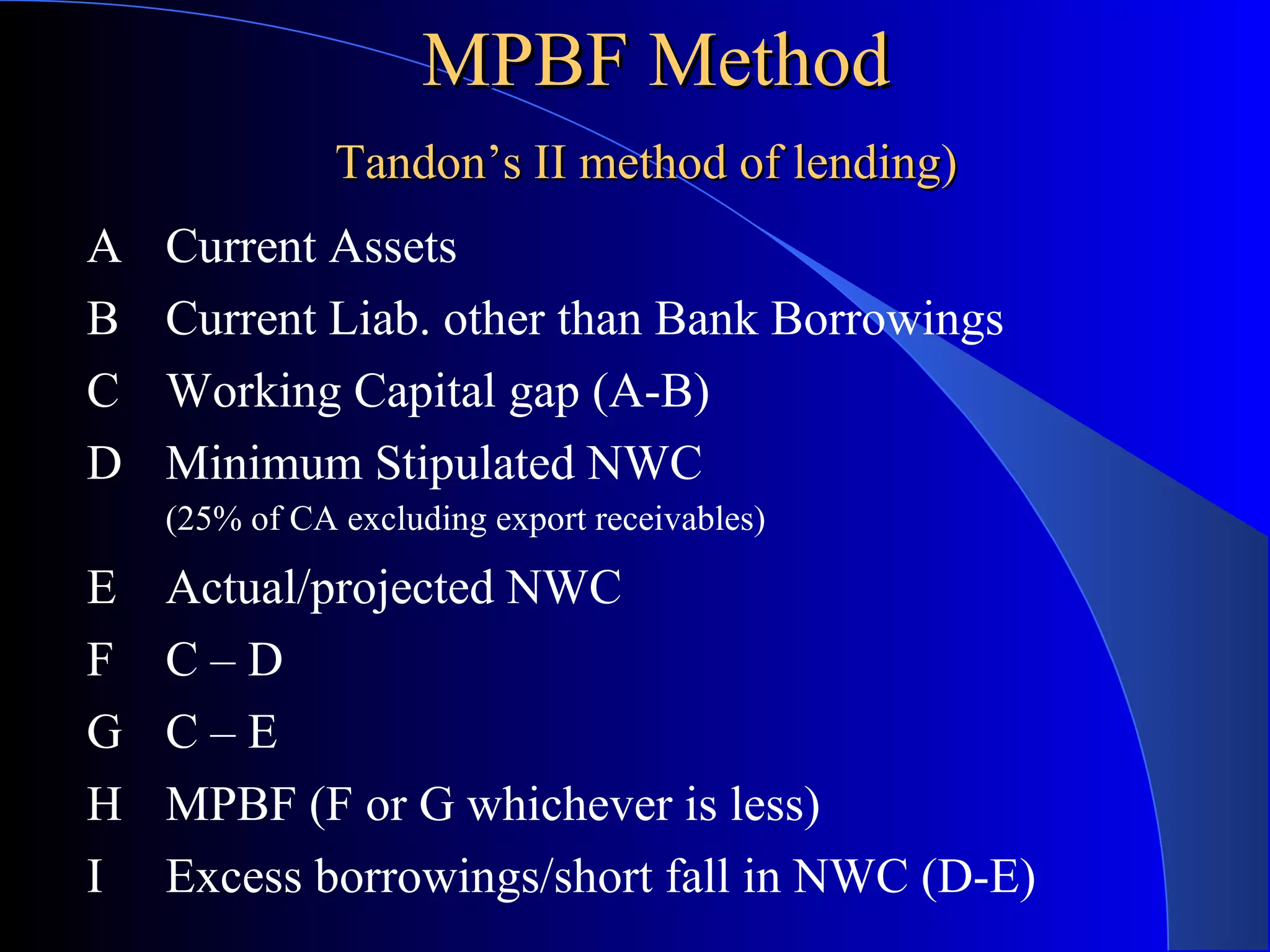 How to assess working capital requirement | PPT