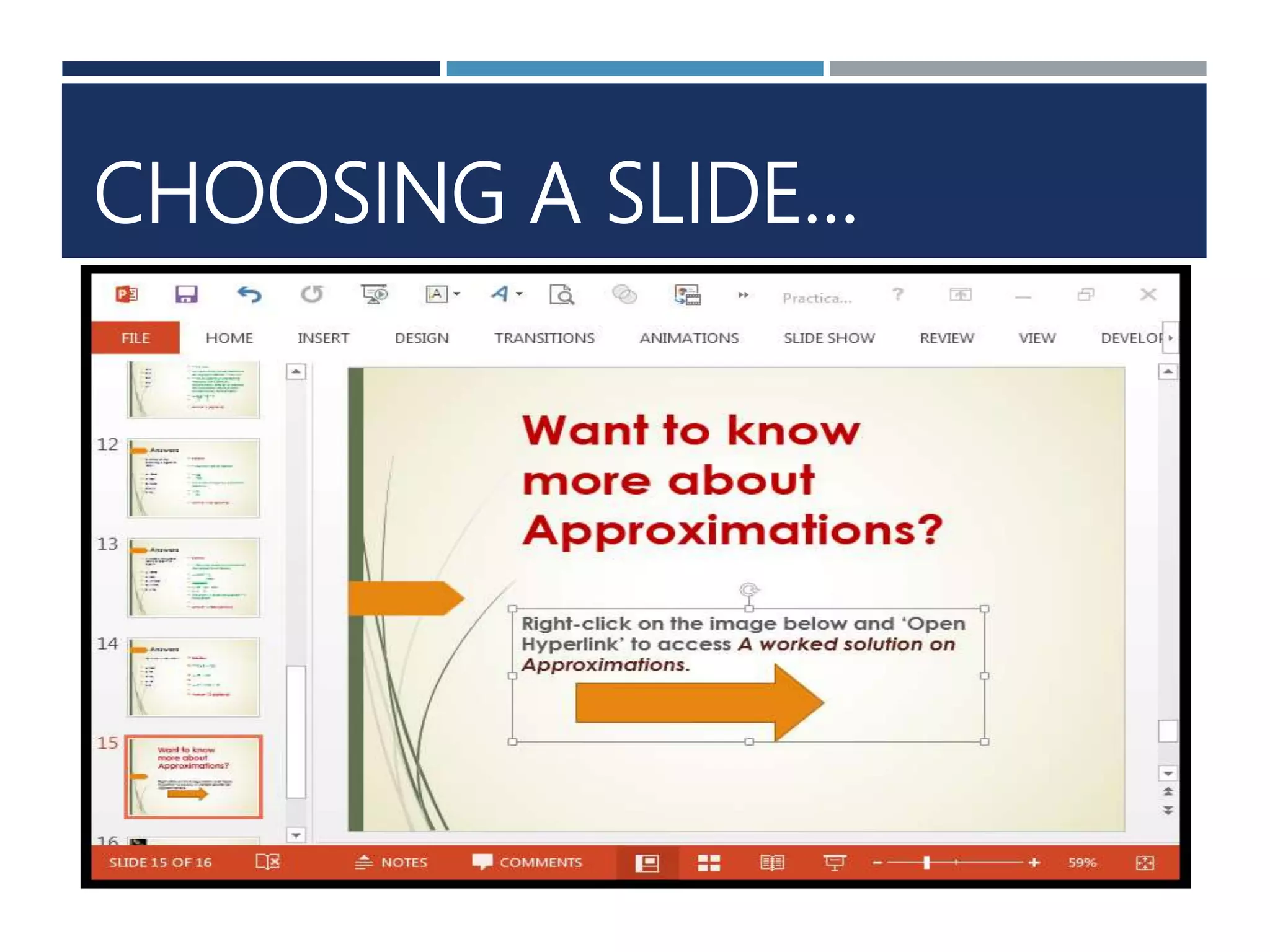 How to attach hyperlinks to a powerpoint document | PPT