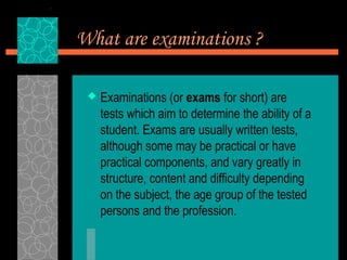 How to attempt exam paper | PPT