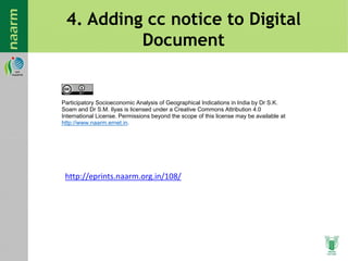 How to attribute creative commons licence | PPTX | Computing ...