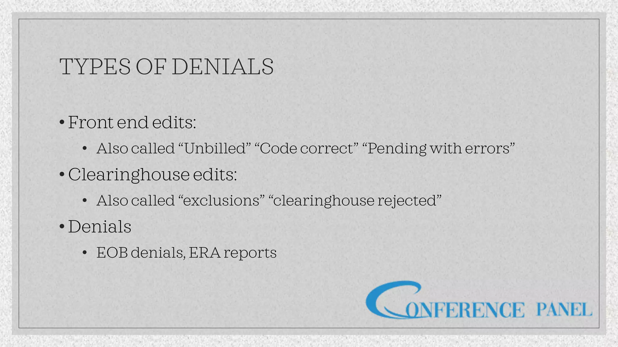 How to Avoid Claim Denials 2022 Updates | PDF