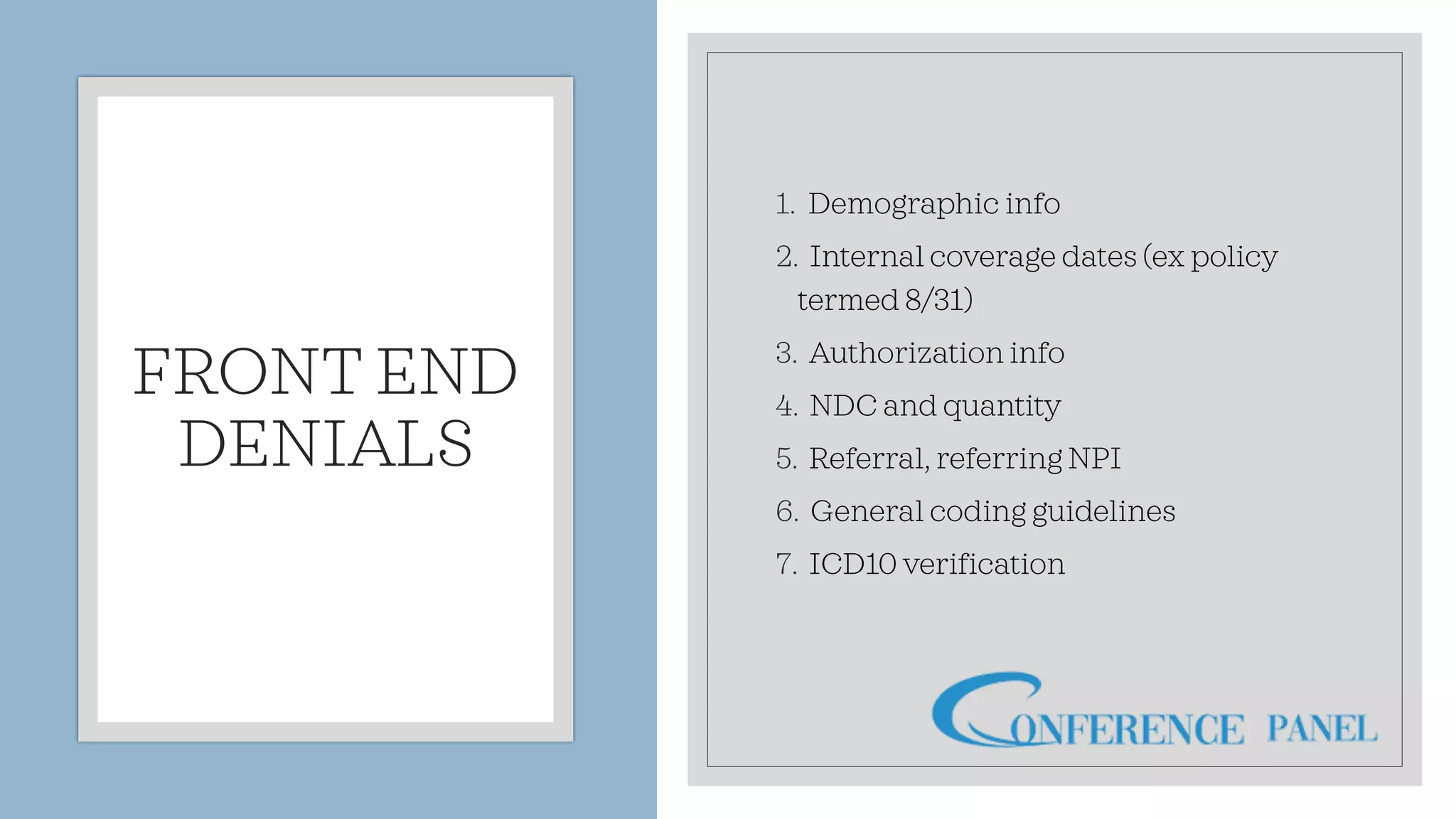 How to Avoid Claim Denials 2022 Updates | PDF