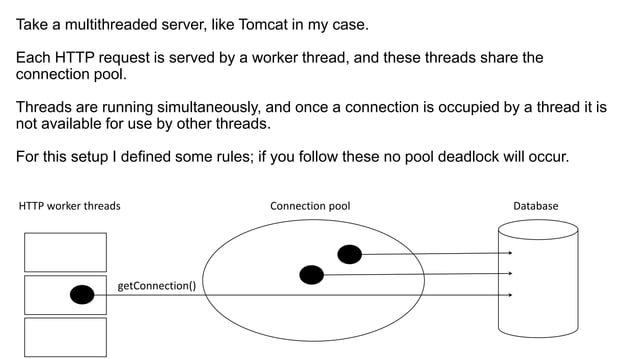 How To Avoid Connection Pool Deadlock Pptx Internet Computing
