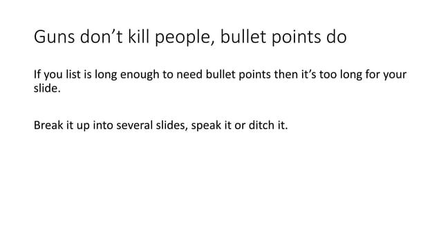 How to Avoid Death by PowerPoint | PPTX | Operating Systems | Computer ...