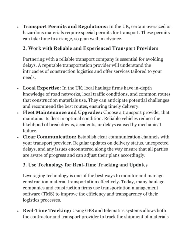 How to Avoid Delays in Construction Material Transportation.pdf