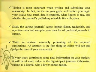 How to Avoid Journal Rejection | PPTX | Publishing Industry | Industries