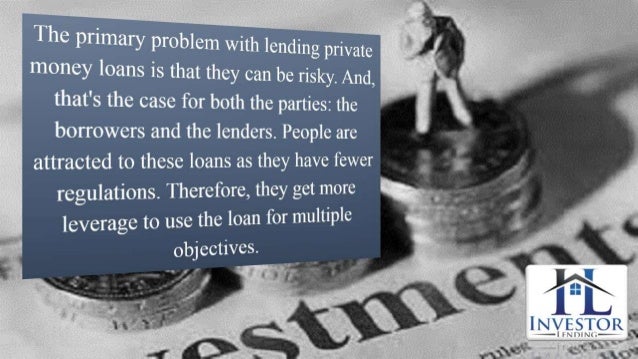 How to Avoid Risks When Lending Private Loans | PPT