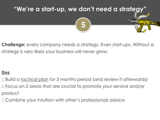 How to avoid the most common strategy mistakes, challenges & pitfalls | PDF