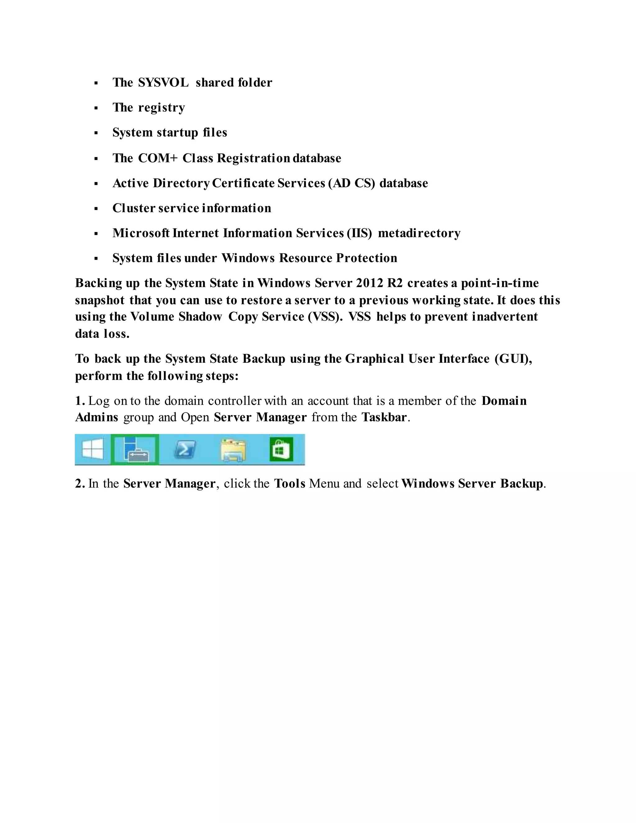 How To Backup Active Directory Domain Services Database In Windows