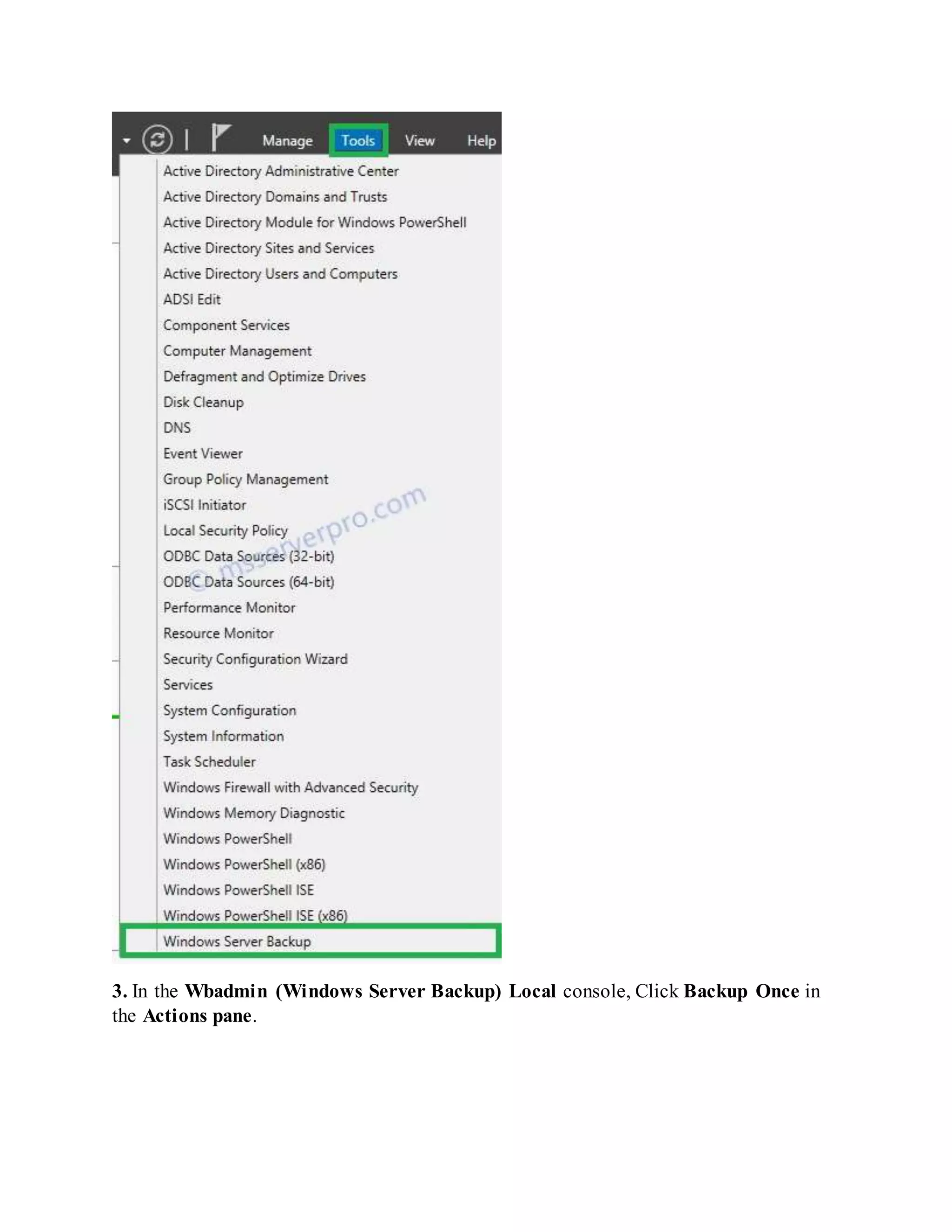 How To Backup Active Directory Domain Services Database In Windows