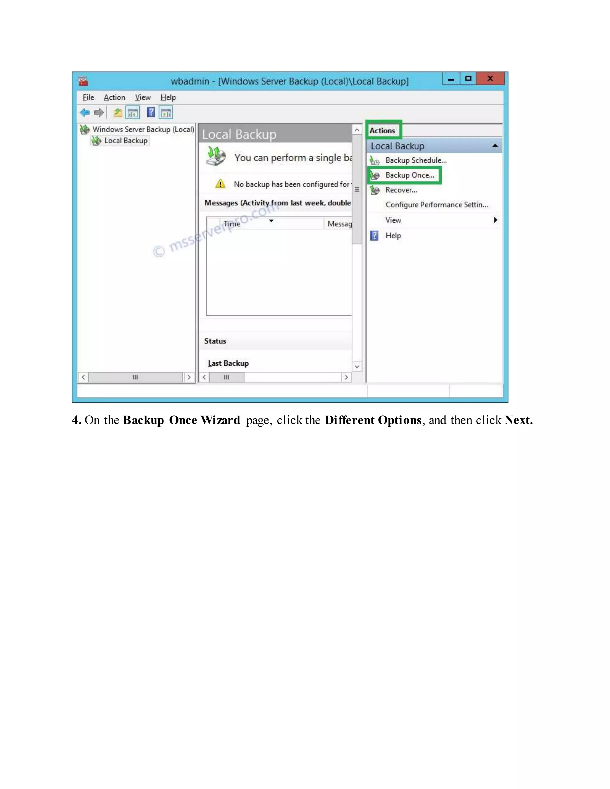 How to backup active directory domain services database in windows server 2012 r2 | DOCX