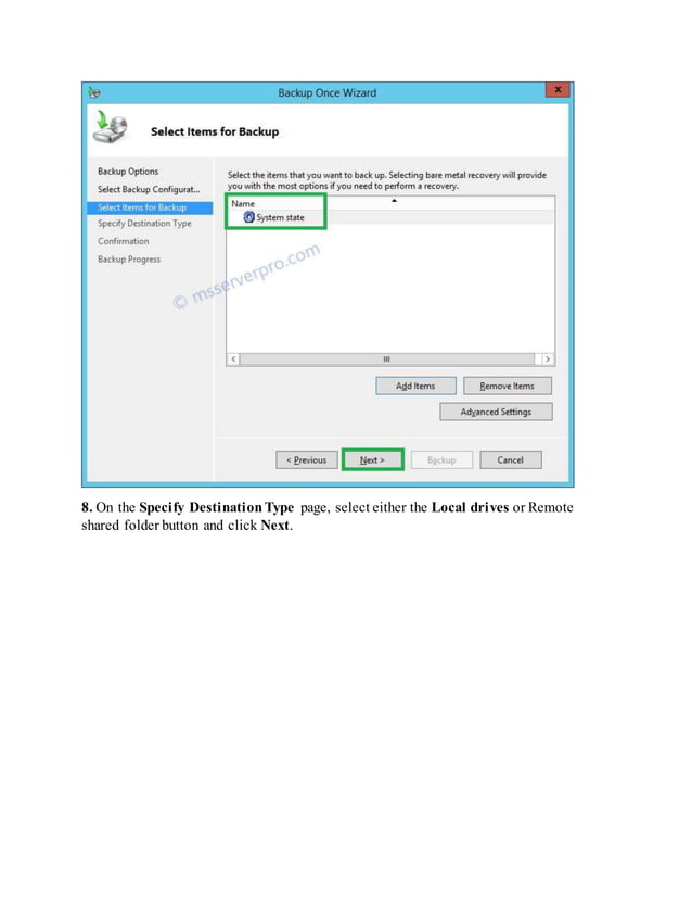How to backup active directory domain services database in windows server 2012 r2 | DOCX