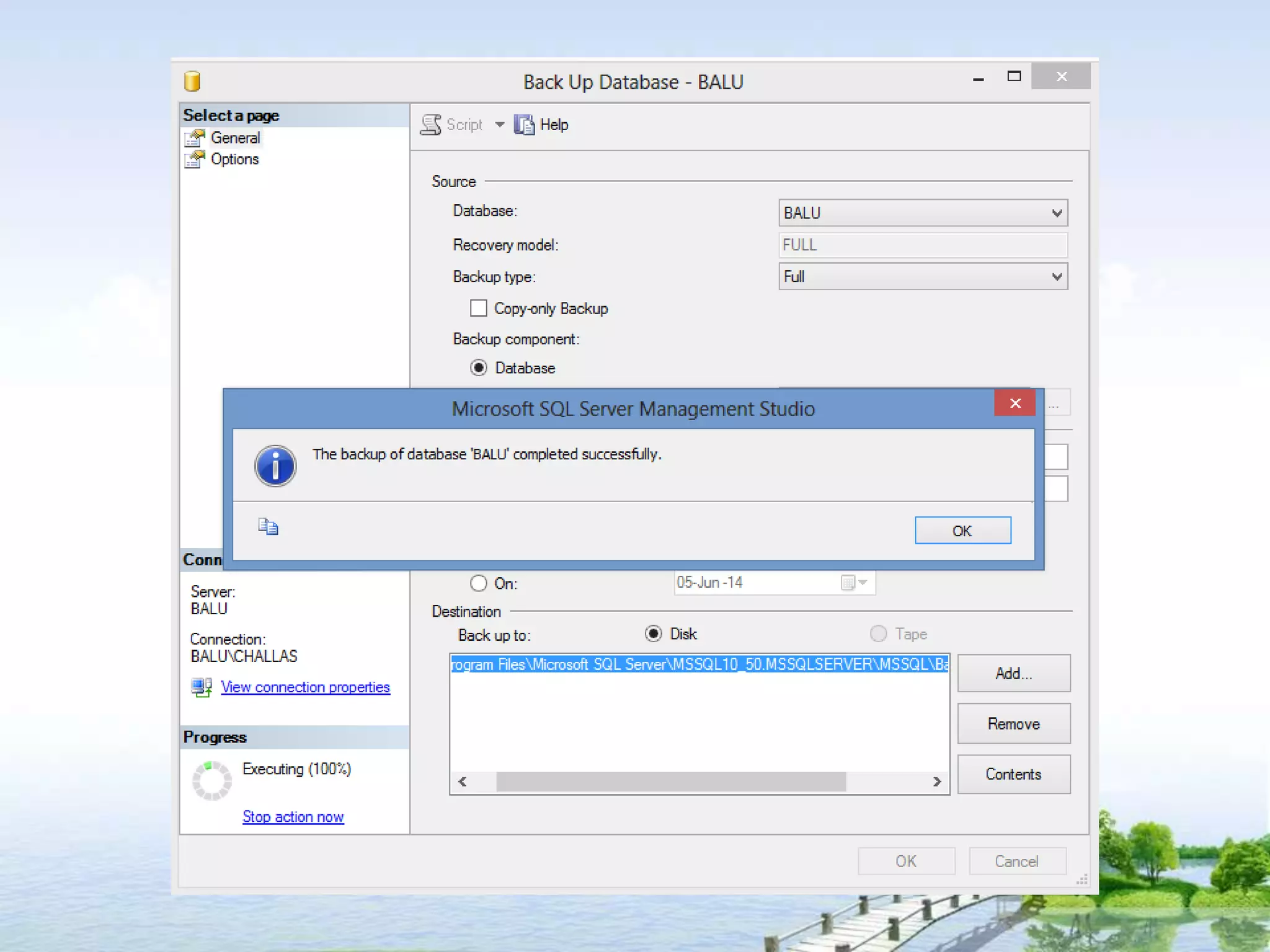 How to backup database in sql server | PPTX | Databases | Computer ...