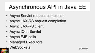 How to bake reactive behavior into your Java EE applications | PPT