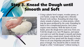 How to bake the best yeast breads | PPTX | Cooking | Food & Drink