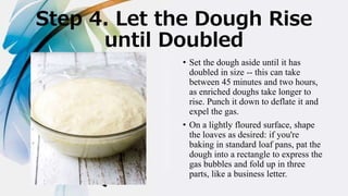 How to bake the best yeast breads | PPTX | Cooking | Food & Drink