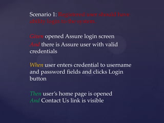 How to bdd with concordion | PPTX