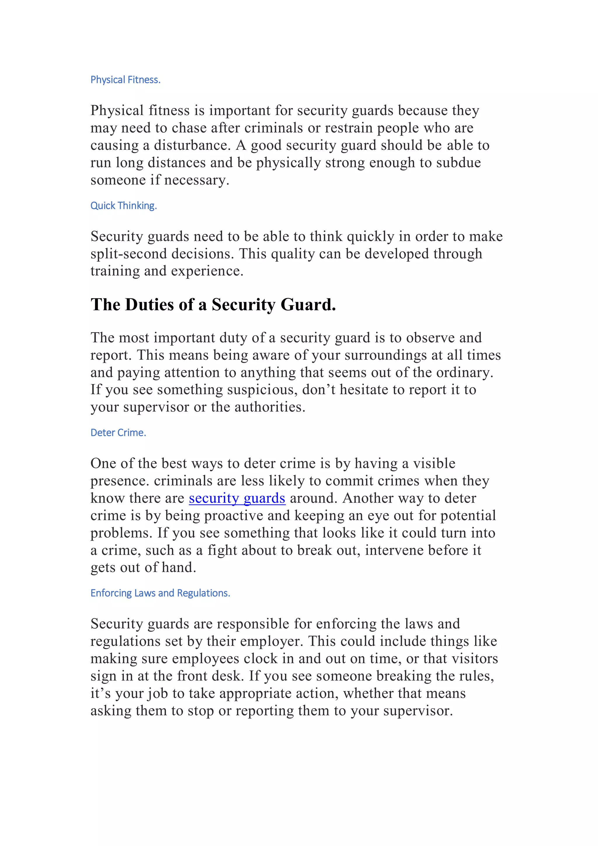 How to Be a Better Security Guard 4 Types of Guards.pdf