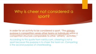 How to be a cheerleader | PPTX