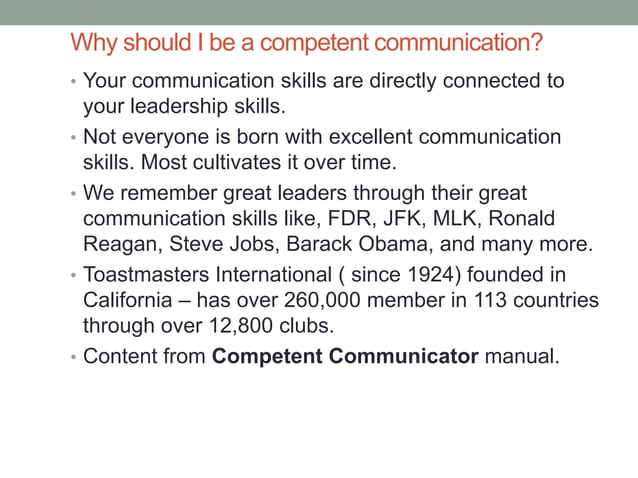How to be a competent communicator | PPTX | Resume Writing and Advice ...