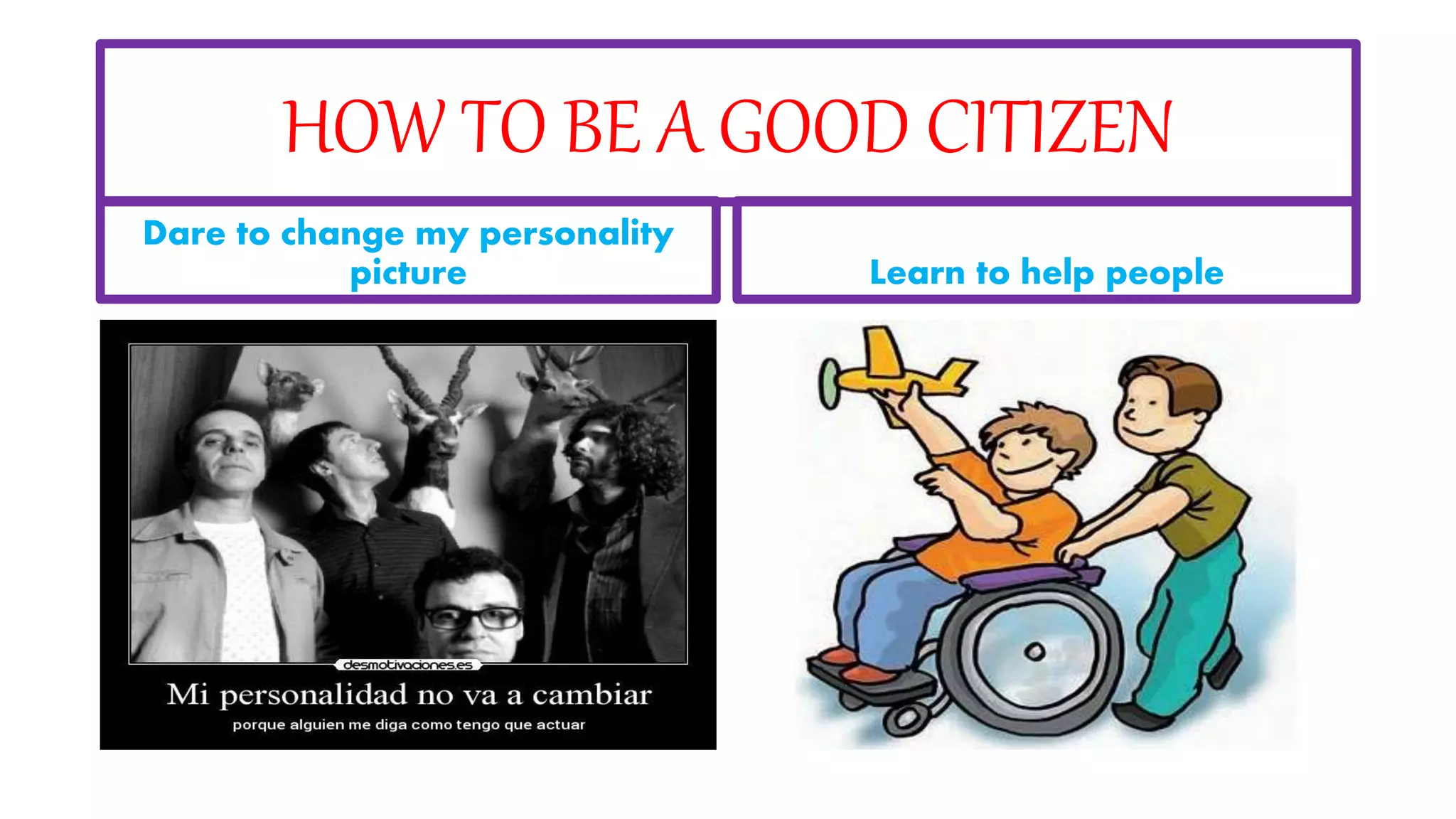 How to be a good citizen | PPTX