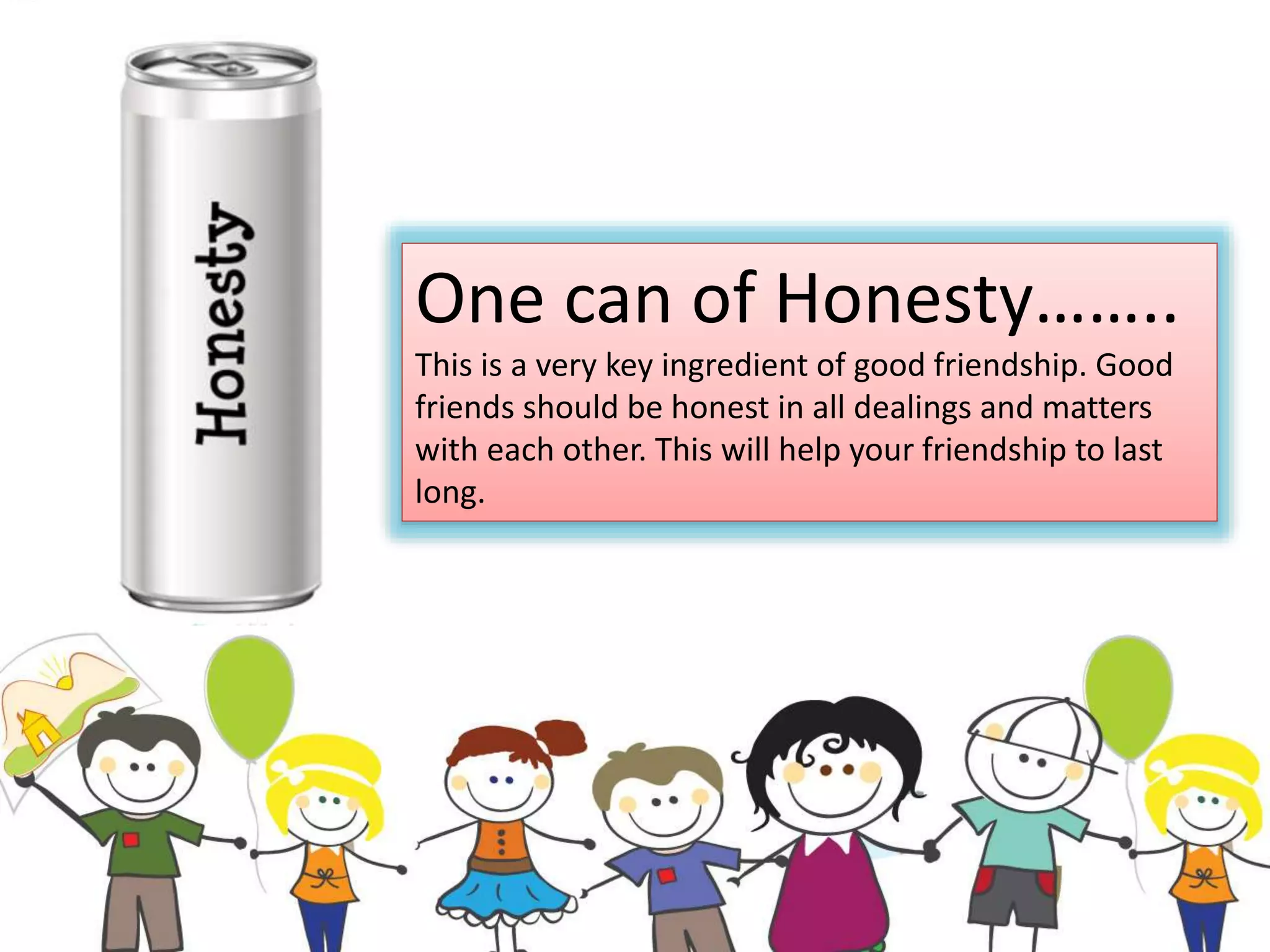 How to be a good friend | PPTX