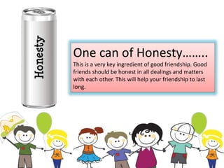How to be a good friend | PPTX