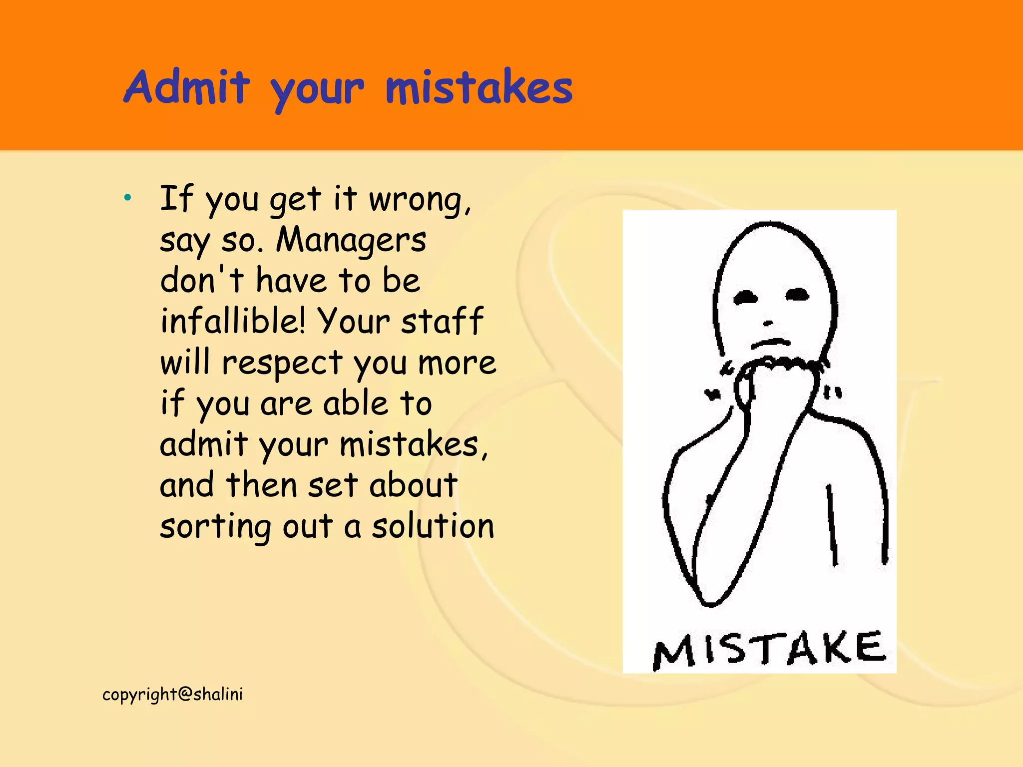 How To Be A Good Manager | PPT