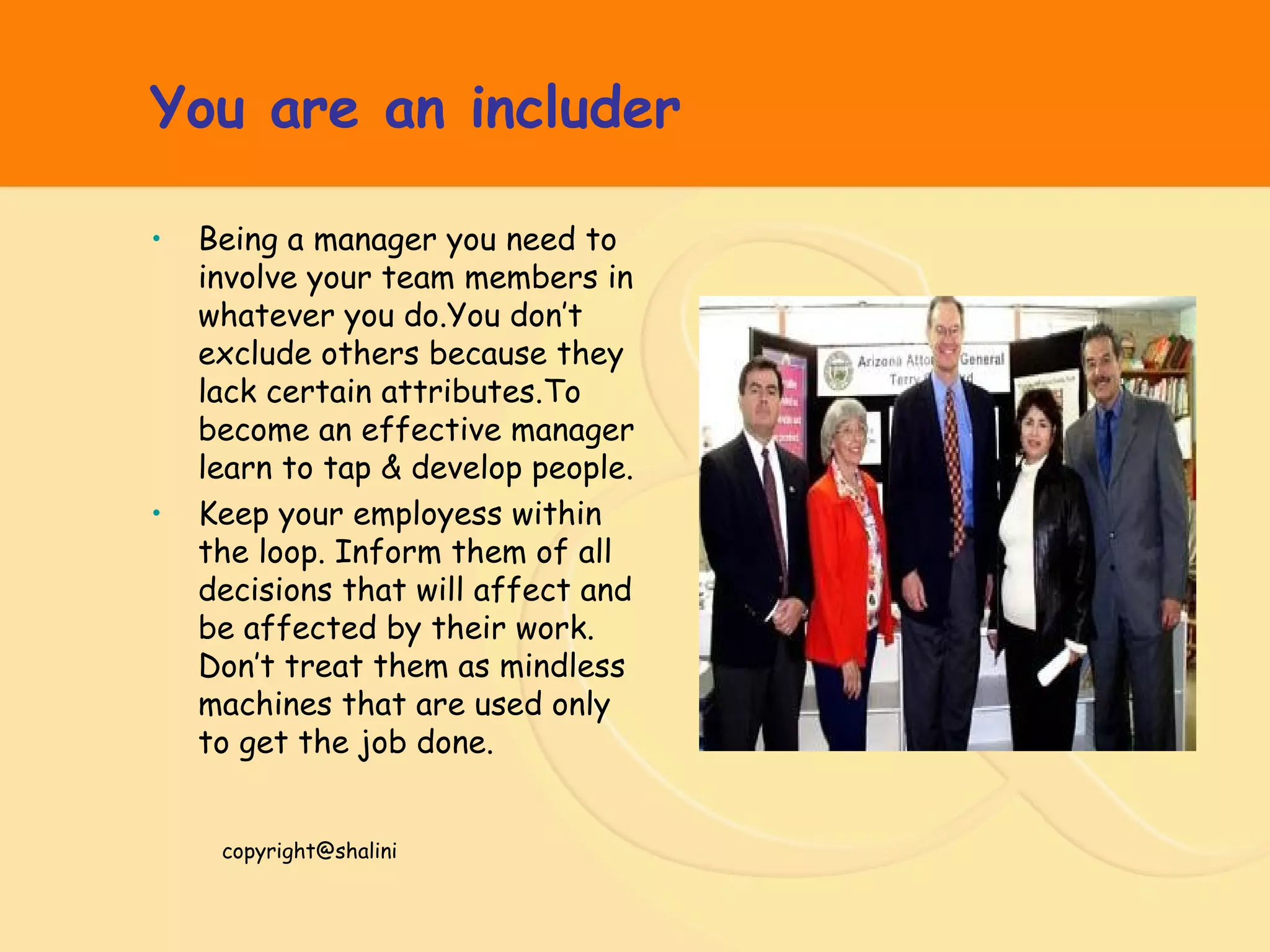 How To Be A Good Manager | PPT