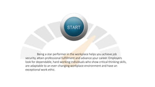 How to be a good performer in an organization. | PPT
