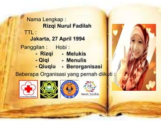 Presenter Teknik Universitas Bunda Mulia - Rizqi Nurul Fadilah | PPT