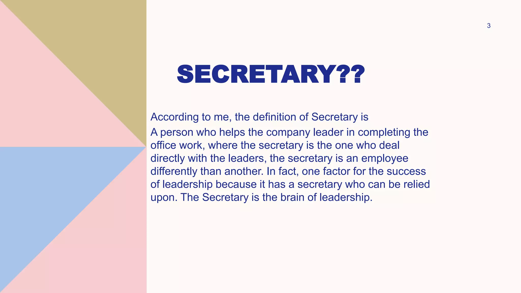 HOW TO BE A GOOD SECRETARY.pptx